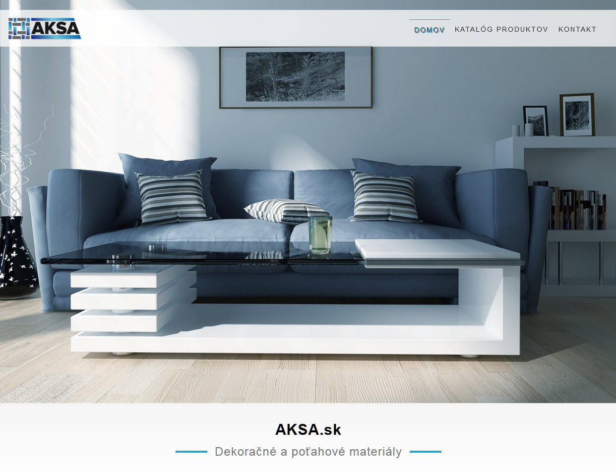 Poťahové látky a dekoračné materiály